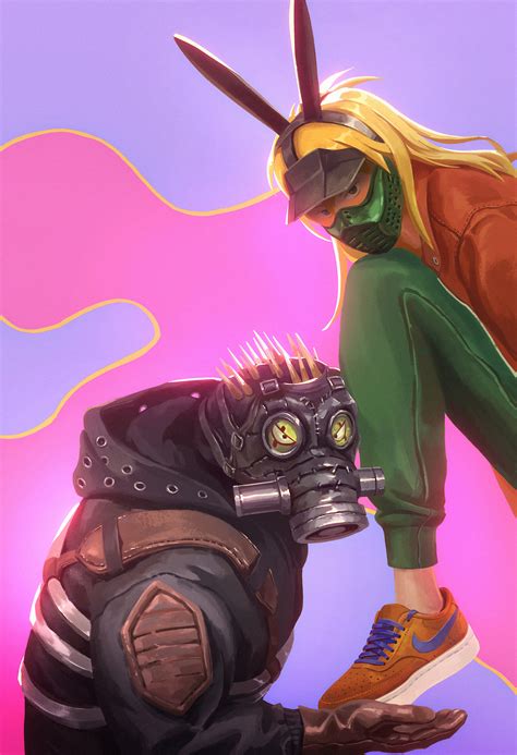 Artstation Dorohedoro Caiman And Nikaidou