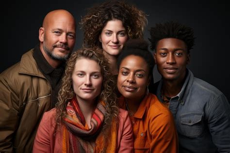 Premium Ai Image Diverse Team Highlights Strength In Unity And
