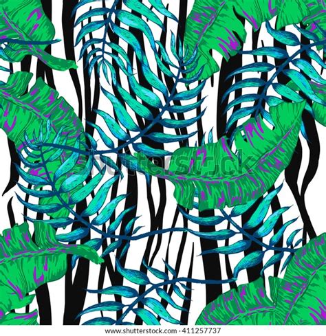348 Aloha Pattern With Tiger Stock Vectors And Vector Art Shutterstock
