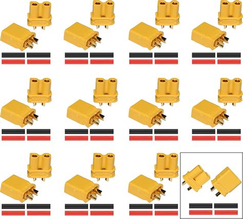 Xt30 Connectors Xt30 Female And Male Connector Plugs With 2