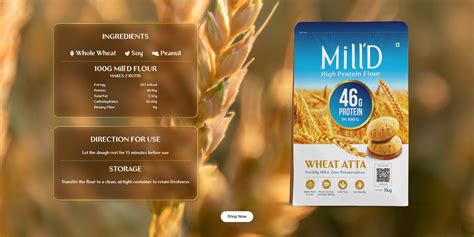Milld Atta With High Protein Content 4x Protein In Every Roti Milld