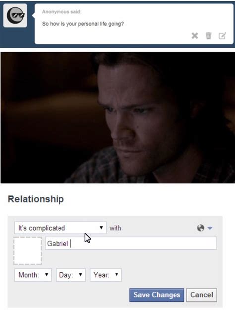 Sabriel Sabriel Supernatural Destiel