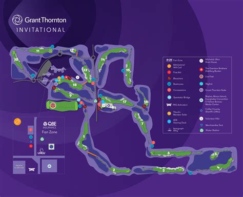 Course Map Grant Thornton Invitational