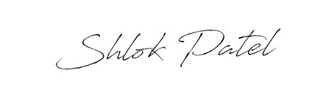 97 Shlok Patel Name Signature Style Ideas Creative Name Signature