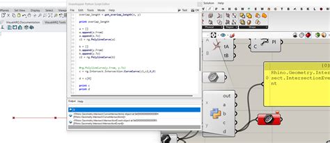 I Wish To Have The Overlap Line Between Two Lines Grasshopper Developer McNeel Forum