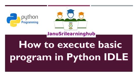 Python A First Introduction To The Python Idle Interface What Is