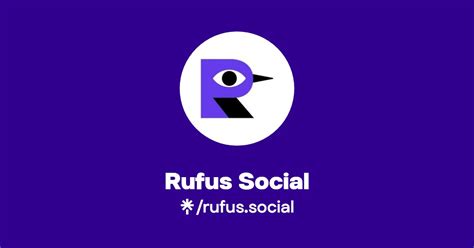 Rufus Social Instagram Tiktok Linktree