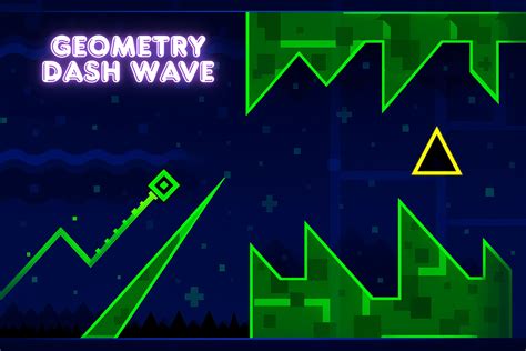Geometry Dash Wave 🕹️ Beat The Wave Mode Online