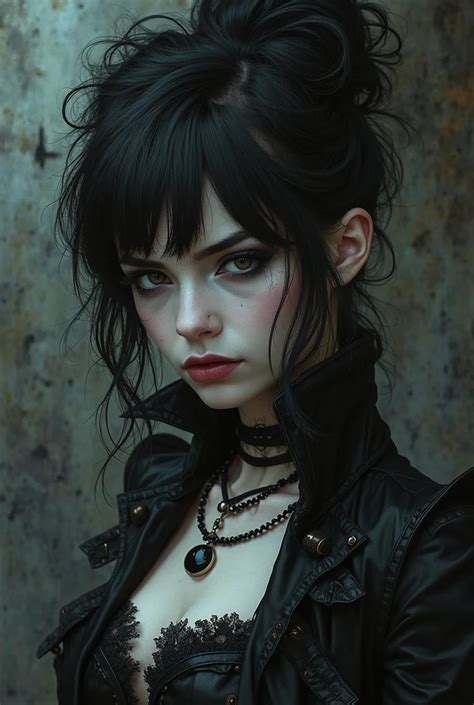 Goth Girl Asshole Seaart Ai