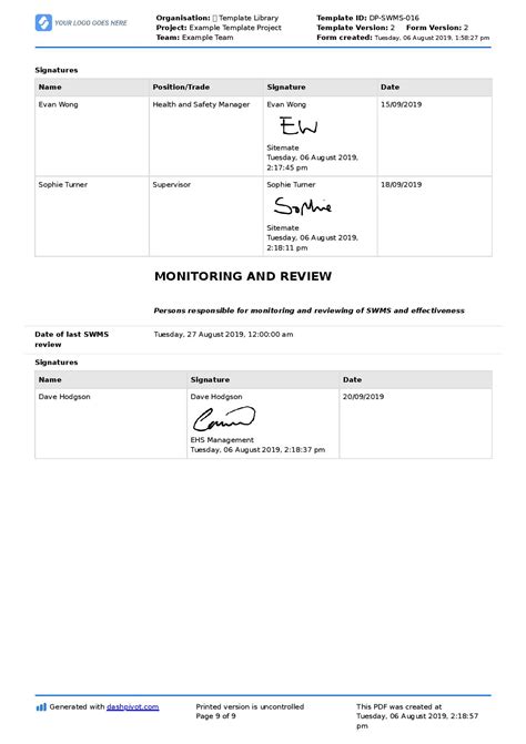 Asbestos Surveying Method Statement Woods Hardwick