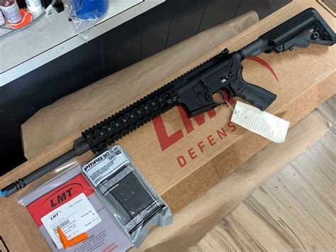 Lewis Machine And Tool Lmt Cqb16 Mars 5 56 Cqb 16 Mrp Quadrail Layaway Semi Auto Rifles At
