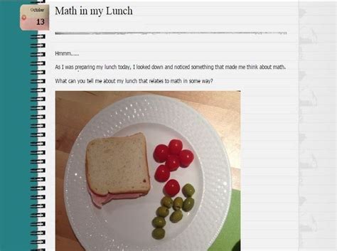 Student Blogs For Math Communication Math Classroom Math October Math