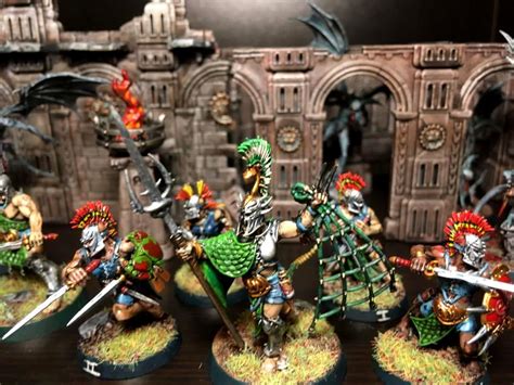 Age Of Sigmar Chaos Clearblood Shield Snake Splintered Fang