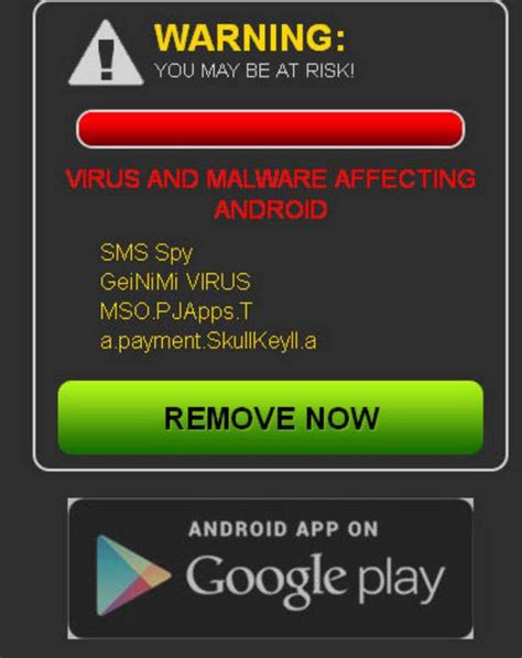 Image Fake Virus And Malware Affecting Android Alert Malwaretips Blog