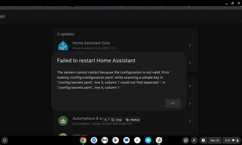 Ha Will Not Restart Or Load Configuration Home Assistant Community