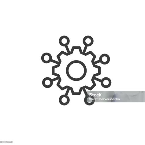 Framework Icon In Line Design Framework Structure System Foundation Platform Framework Design