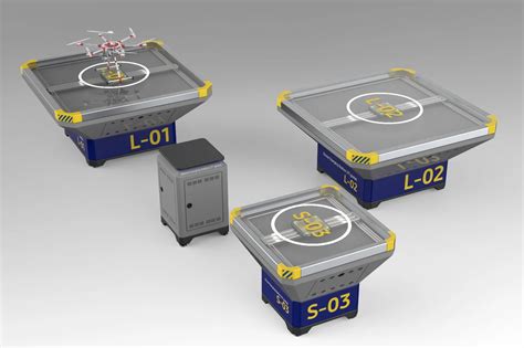 드론 무선충전스테이션 제품디자인 3d 제품모델링·렌더링 포트폴리오 크몽