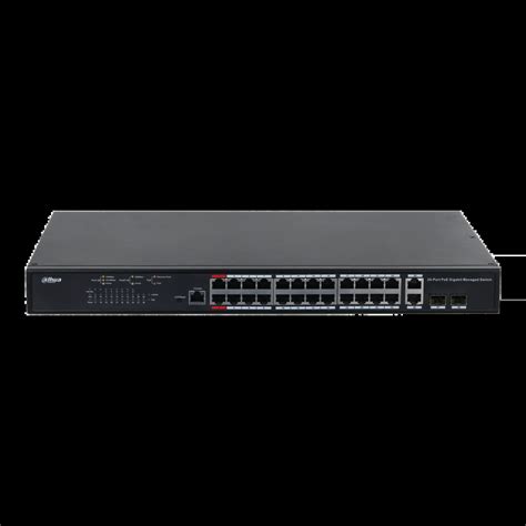 Pfs4226 24gt 370 Dahua 26 Port Managed Gigabit Switch With 24 Port