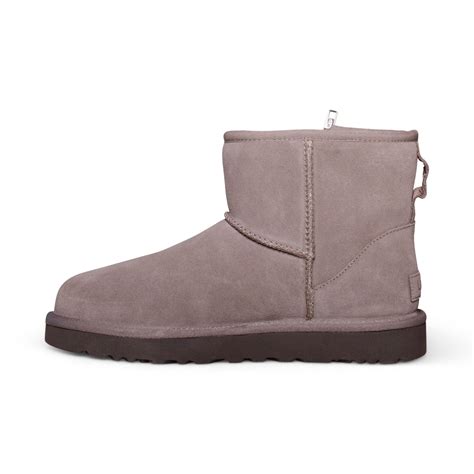 Ugg Classic Mini Bailey Zip Smoke Plum Boots Womens Mycozyboots