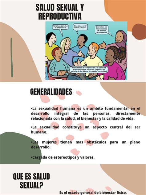 Salud Sexual Y Reproductiva Adolescente Pdf Infección Transmitida