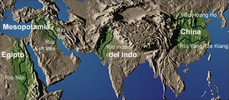 Civilizaciones A Lo Largo De Los Ríos Mesopotamia Egipto China E