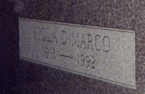 Violanda Lucia “viola” Ciccarelli Dimarco 1913 1992 Mémorial Find A