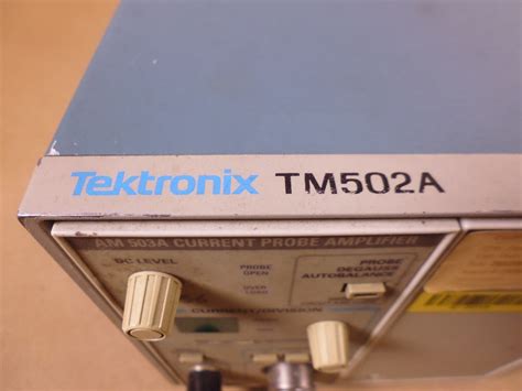 Tektronix Am503a Current Probe Amplifier W Tm502a Frame Royal Equipment