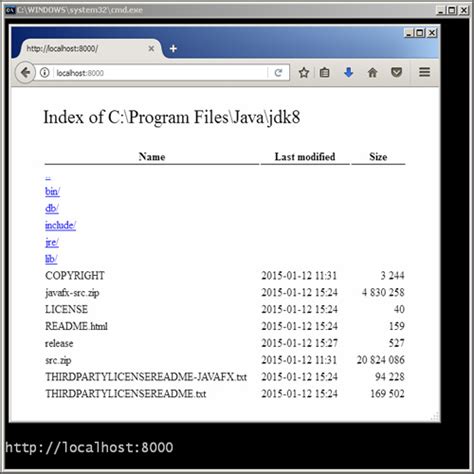 Web Interface For Java Application