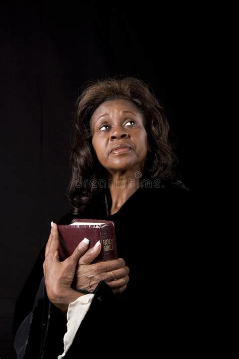 Woman With Bible Eyes Stock Image Image Of American Look 4476759