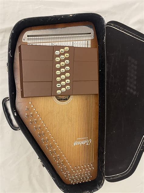 Oscar Schmidt 21 Cr Autoharp Plays Perfectly Reverb