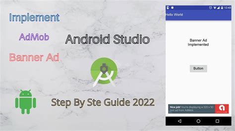 Implement AdMob Banner Ad Using Android Studio TechsBucket