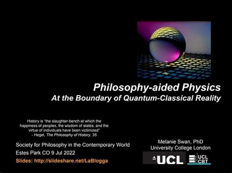 Quantum Classical Reality Ppt