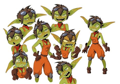 Goblin Girl Габитал Art девушка Гоблин Goblin Duende