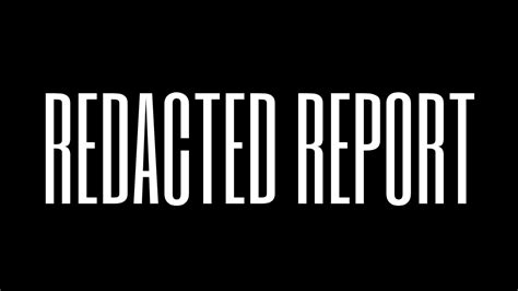 Redacted Report Civilian Tradecraft And Protection