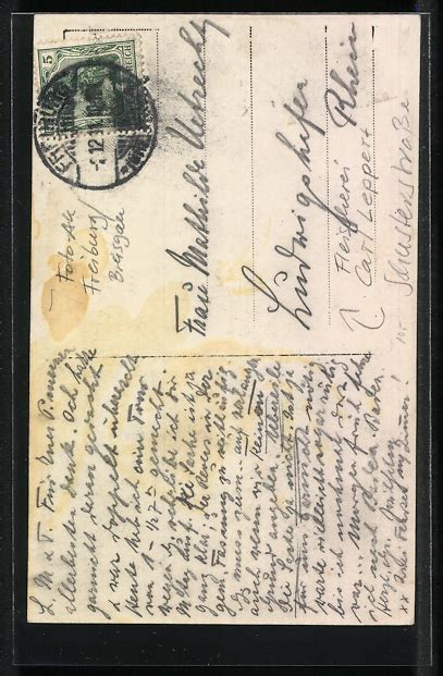 Foto Ansichtskarte Freiburg Breisgau Fleischerei Carl Leppert In Der Schusterstrasse 1911