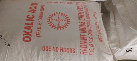 Oxalic Acid Exporteroxalic Acid Supplier From Ahmedabad India