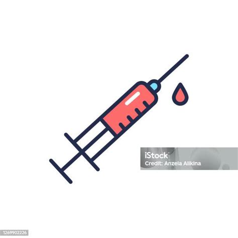 일반 혈액 분석 색상 라인 아이콘 의료 및 과학 개념 실험실 진단 웹 모바일 앱 프로모션을 위한 픽토그램 Ui Ux 디자인 요소 개념에 대한 스톡 벡터 아트 및 기타 이미지