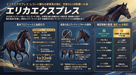 【注目馬速報】エリカエクスプレス みんなのai競馬新聞