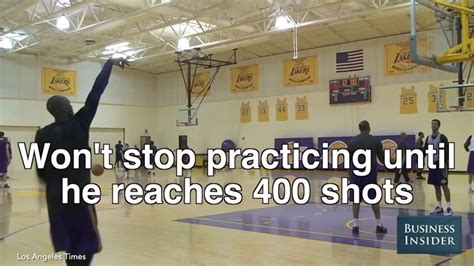 Kobe Bryants Insane Work Ethic Kobe Bryant Kobe Work Ethic