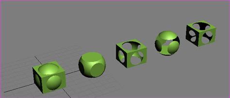 BLOG ON DS MAX AUTOCAD PHOTOSHOP D PRINTING D SCANNING Boolean Operations Ds Max