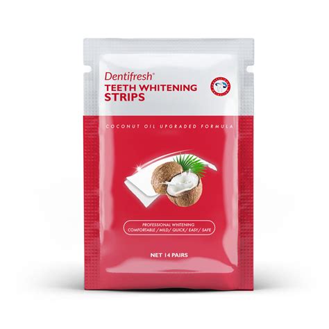 Mint Flavor Dental Whitening Kit Sachet Pack Bleaching Teeth Whitening