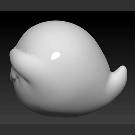 Shy Boo Ghost Mario 3d Model 3d Printable Cgtrader