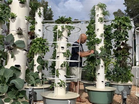 Homemade Aeroponic Tower Garden Fasci Garden