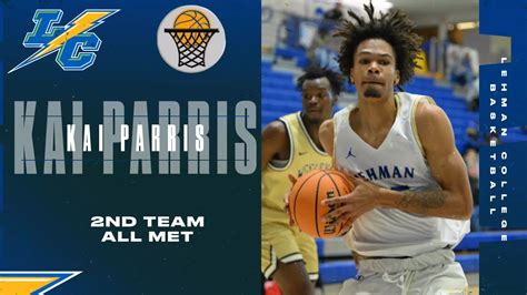 Kai Parris 2024 25 Mens Basketball Lehman College Athletics