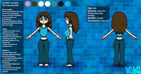 Heather Sinclair Human Form By Zori Vulpivoid On Deviantart