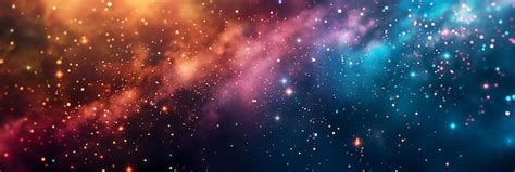 Dynamic Abstract Background Of Glowing Particles And Bokeh Premium Ai Generated Image