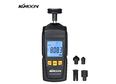 Máquina Kkmoon Digital Tachometer Handheld Contactar Motor Tacômetro Lcd Velocímetro Tach Rpm