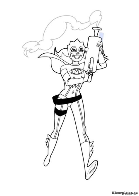 Mega Mindy Kleurplaat 52944 Kleurplaat