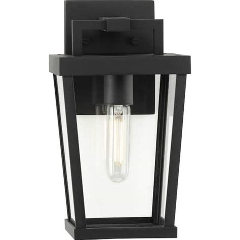 Progress Lighting Tryon Collection 1 Light Incandescent Small Black New