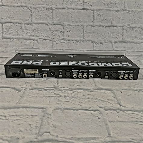 Behringer Composer Pro Mdx2200 Dynamics Processor Evolution Music